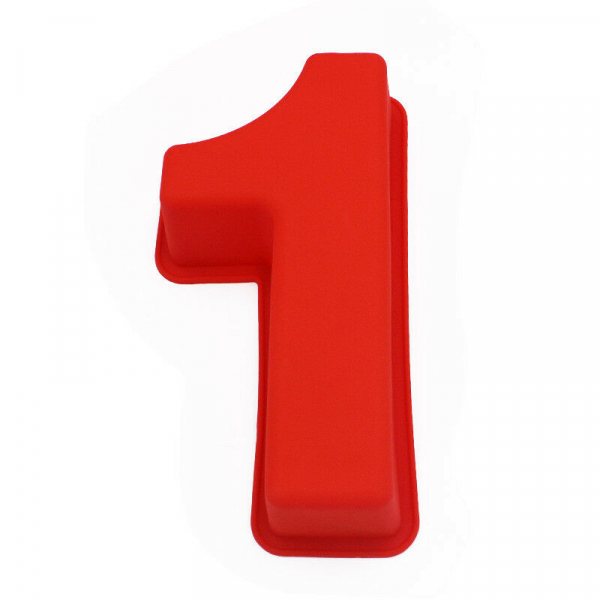 Siffran 1 Ett Siffertårta Sifferform - BakeCake