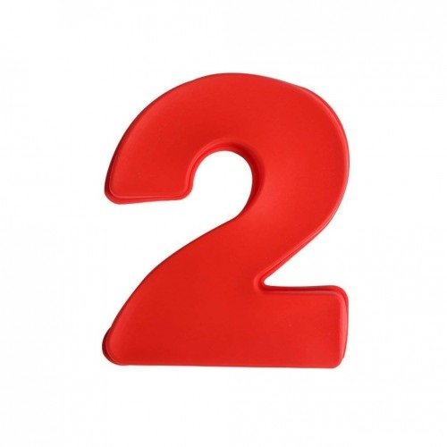 Siffran 2 Siffertårta Sifferform - BakeCake