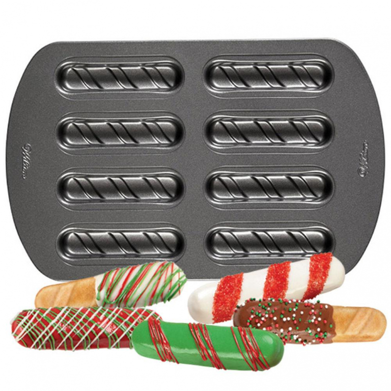 Wilton 8-Cavity Cookie Pan Dippers - BakeCake