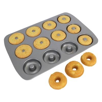 Bakplåt för Mini Munkar, 12 st - PME Minimunkar Donuts Donut Pan - BakeCake